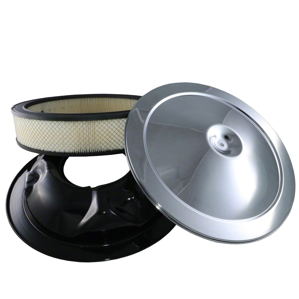 Ecklers Open Element Air Cleaner Assembly (65-72 Corvette C2 & C3)