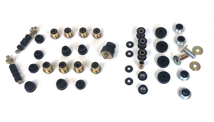 Ecklers Polyurethane Suspension Conversion Kit; Front and Rear (63-74 ...