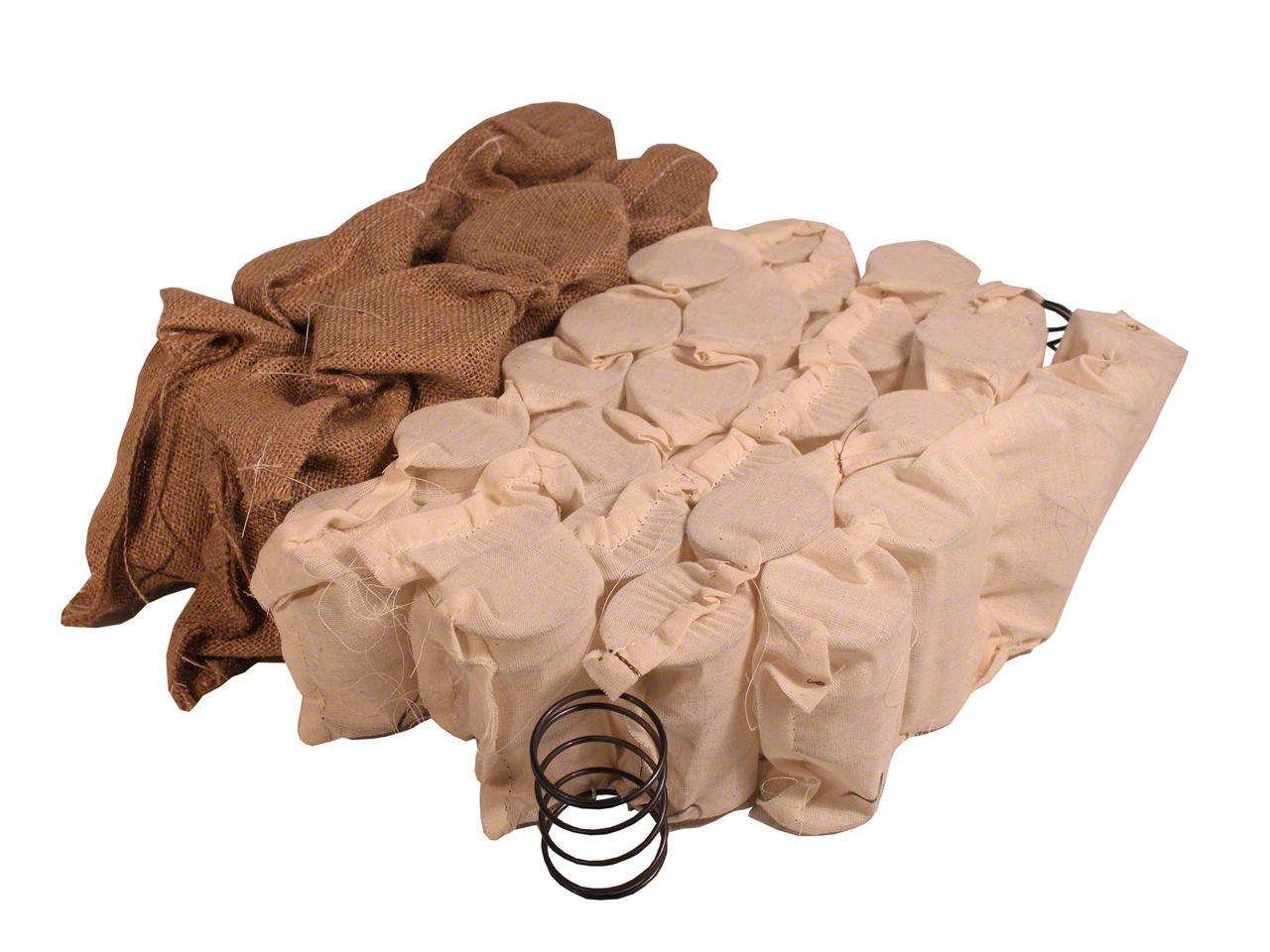 Ecklers Seat Bottom Springs; Pair (61-62 Corvette C1)