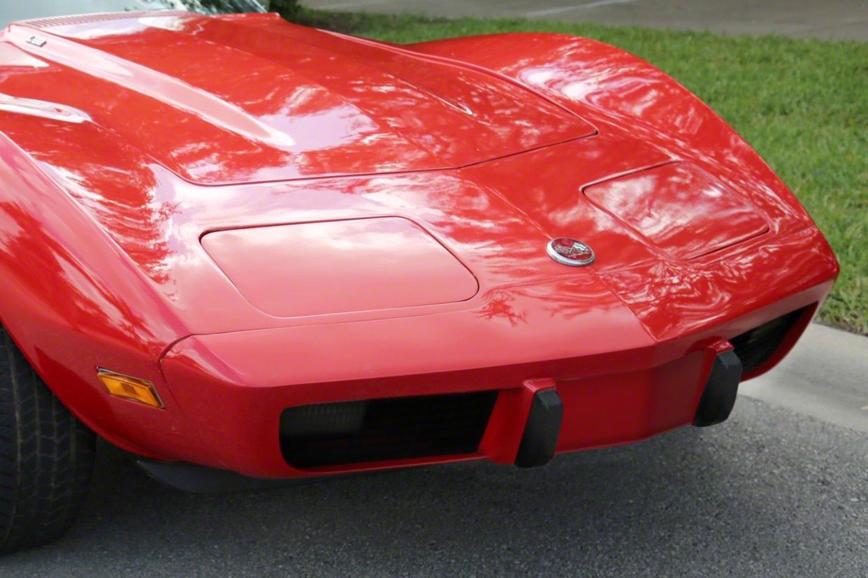 Ecklers Turn Signal Covers; Carbon Fiber Look (80-82 Corvette C3)