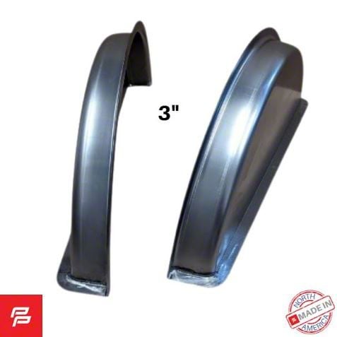 Ecklers Custom Series Wheel Tubs; 3-Inch (Universal; Some Adaptation ...