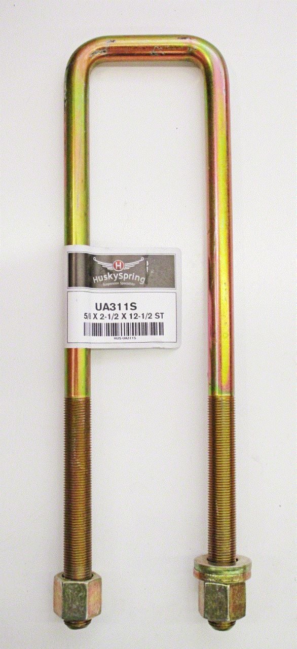 Dayton Ecklers Rear Leaf Spring Axle U-Bolt Kit; 12-1/2 x 2-9/16-Inch ...