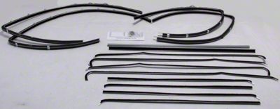 Ecklers Deluxe Authentic Felt Kit (55-57 Bel Air 2-Door Sedan)