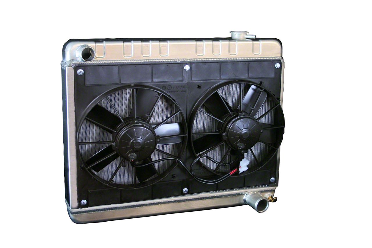 DeWitts Ecklers Pro Series Direct Fit Radiator and Fan Combo; Natural ...