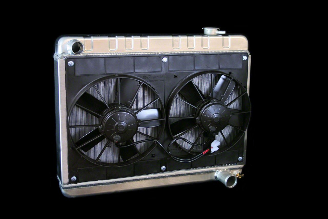 DeWitts Ecklers Pro Series Direct Fit Radiator and Fan Combo; Natural ...