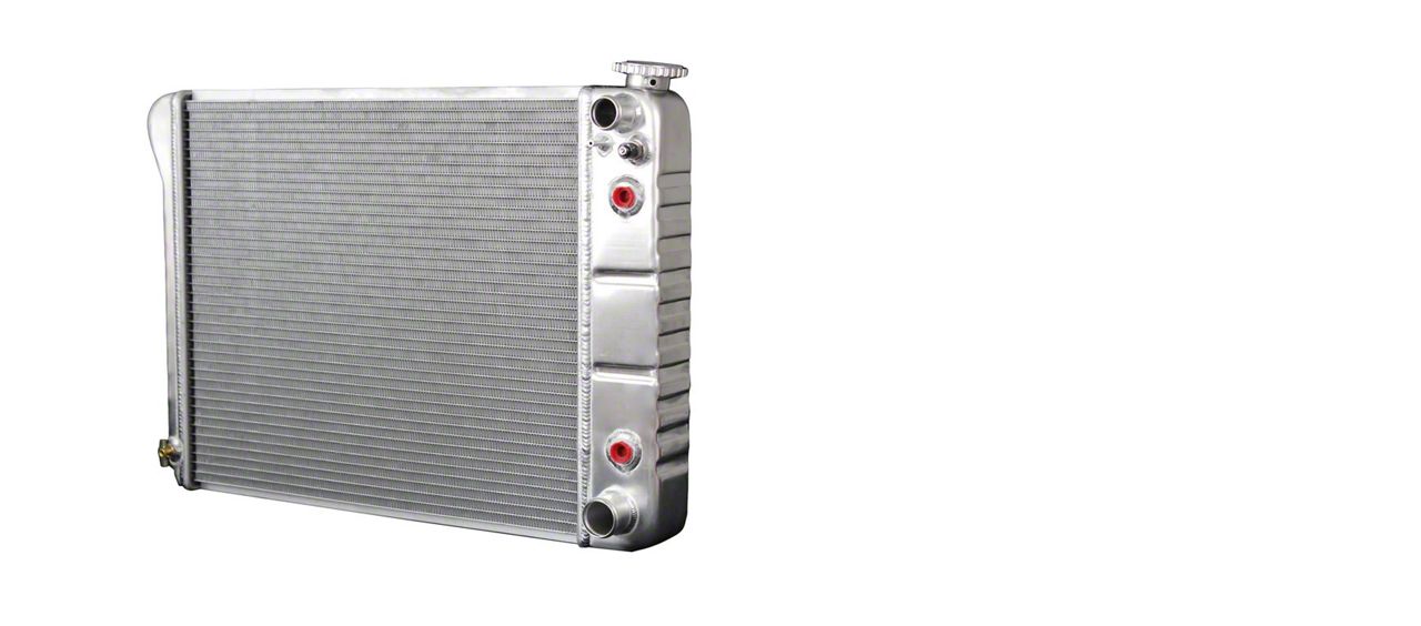 DeWitts Ecklers LS Swap Direct Fit Radiator and Fan Combo; Natural ...