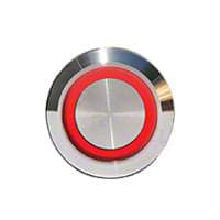 Digital Guard Dawg Ecklers Billet 22mm Start Button with Red LED for ...