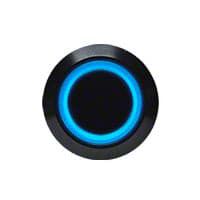 Digital Guard Dawg Ecklers Billet 22mm Start Button with Blue LED for ...