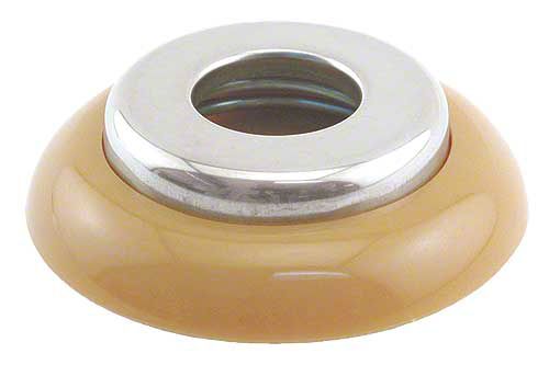 Ecklers Plast Escutch W/Spring - Butterscotch