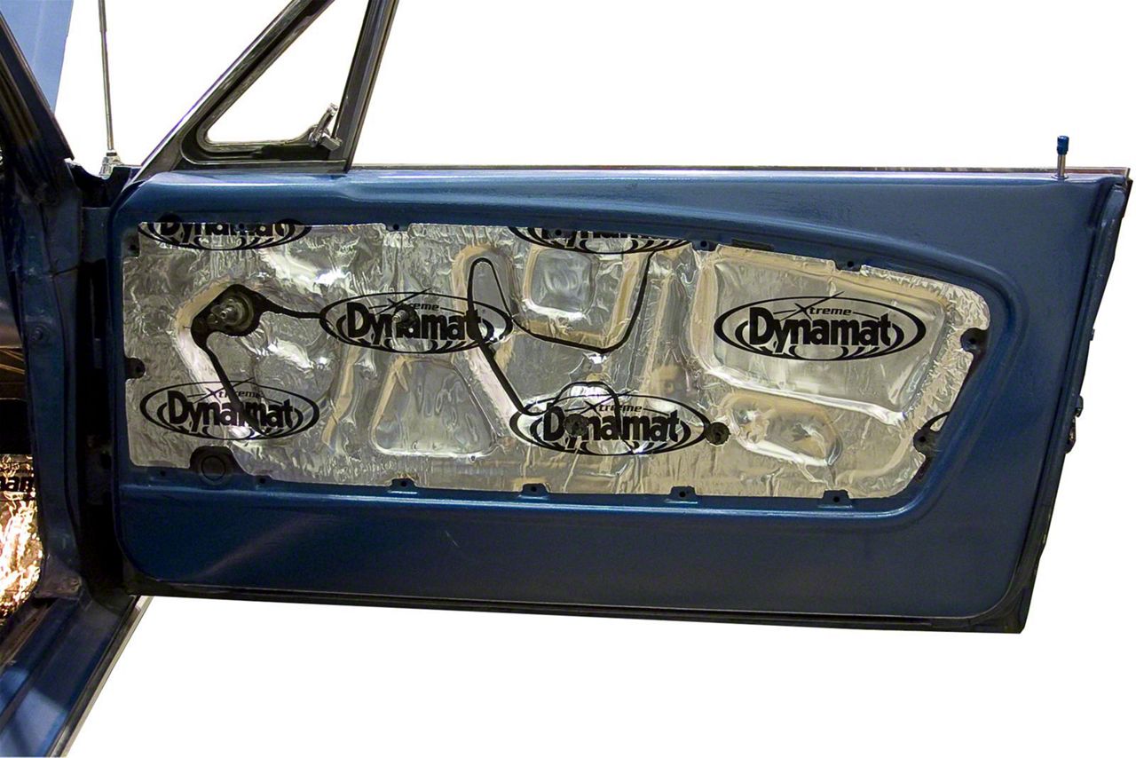 Dynamat Ecklers Xtreme Custom Cut Door Kit XFO M1 D (64-66 Mustang)