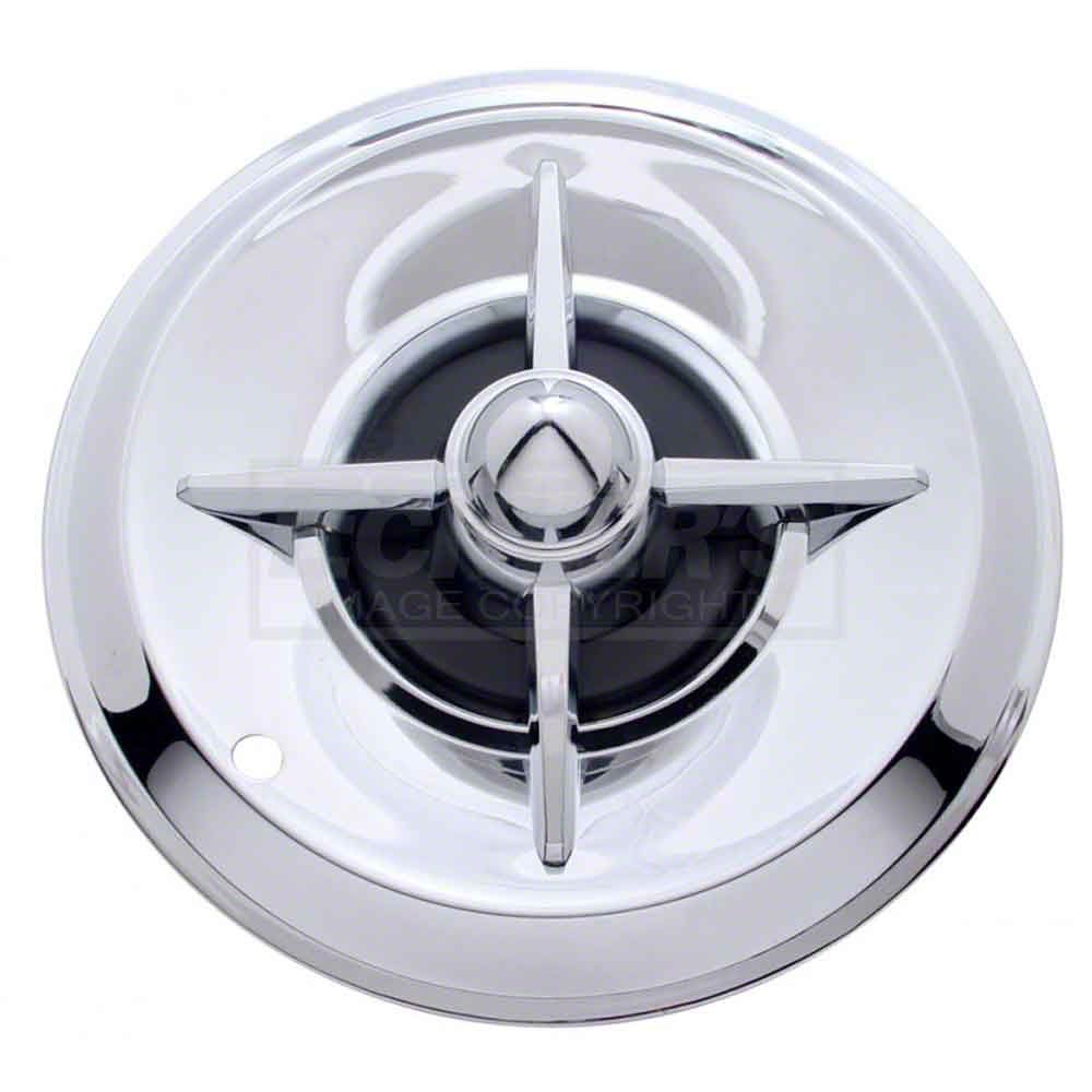 Ecklers Chevy Chrome Lancer Wheel Covers, 14 49-54 Fleetline, Styleline ...