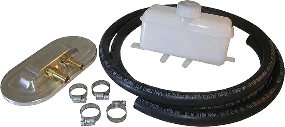 Ecklers Chevy Master Cylinder Remote Fill Kit, Dual Bail, 1949-54