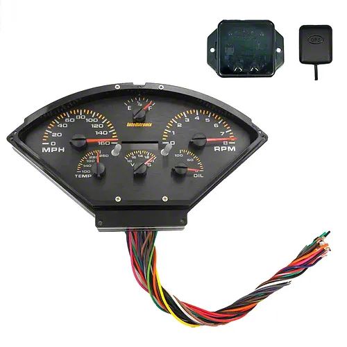 Ecklers Analog Gauge Panel with GPS Sending Unit (55-56 Bel Air)
