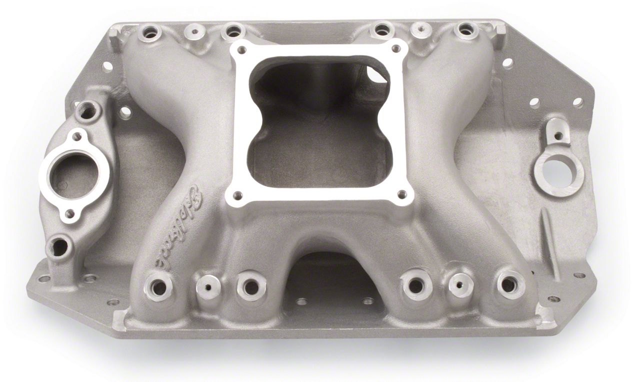 Ecklers Edelbrock 28015 Manifold; Big Victor Efi; Bbc With Spread Port ...