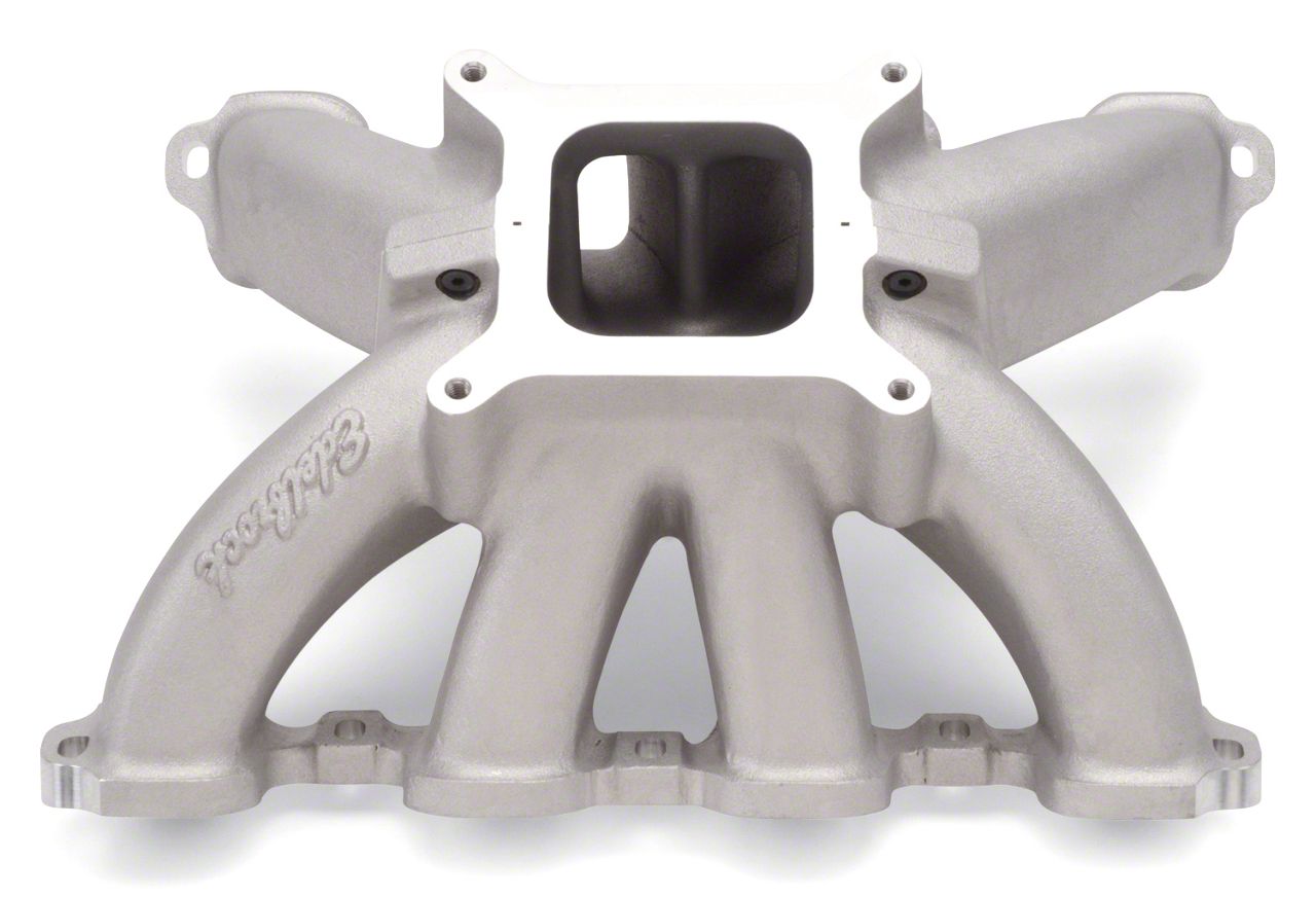 Ecklers Edelbrock 2847 2-Piece Manifold; Sb-2 Sbc Dirt Late Model ...