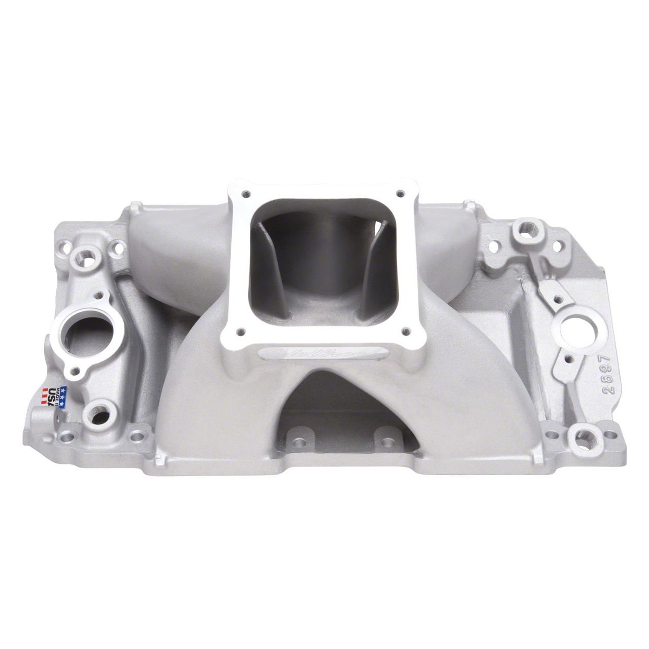 Ecklers Edelbrock 28972 Manifold; Bb Chevy; Tall Deck; Super Victor Ii ...