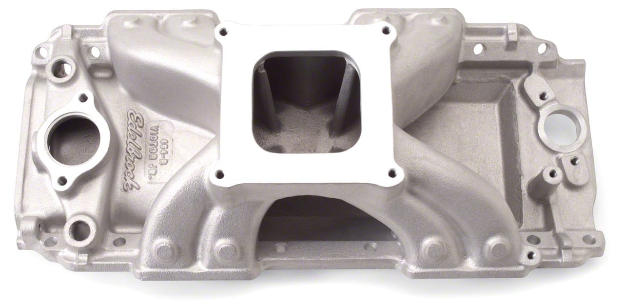 Ecklers Edelbrock 29020 Intake Manifold; Victor; Bb Chevy; Rectangular ...