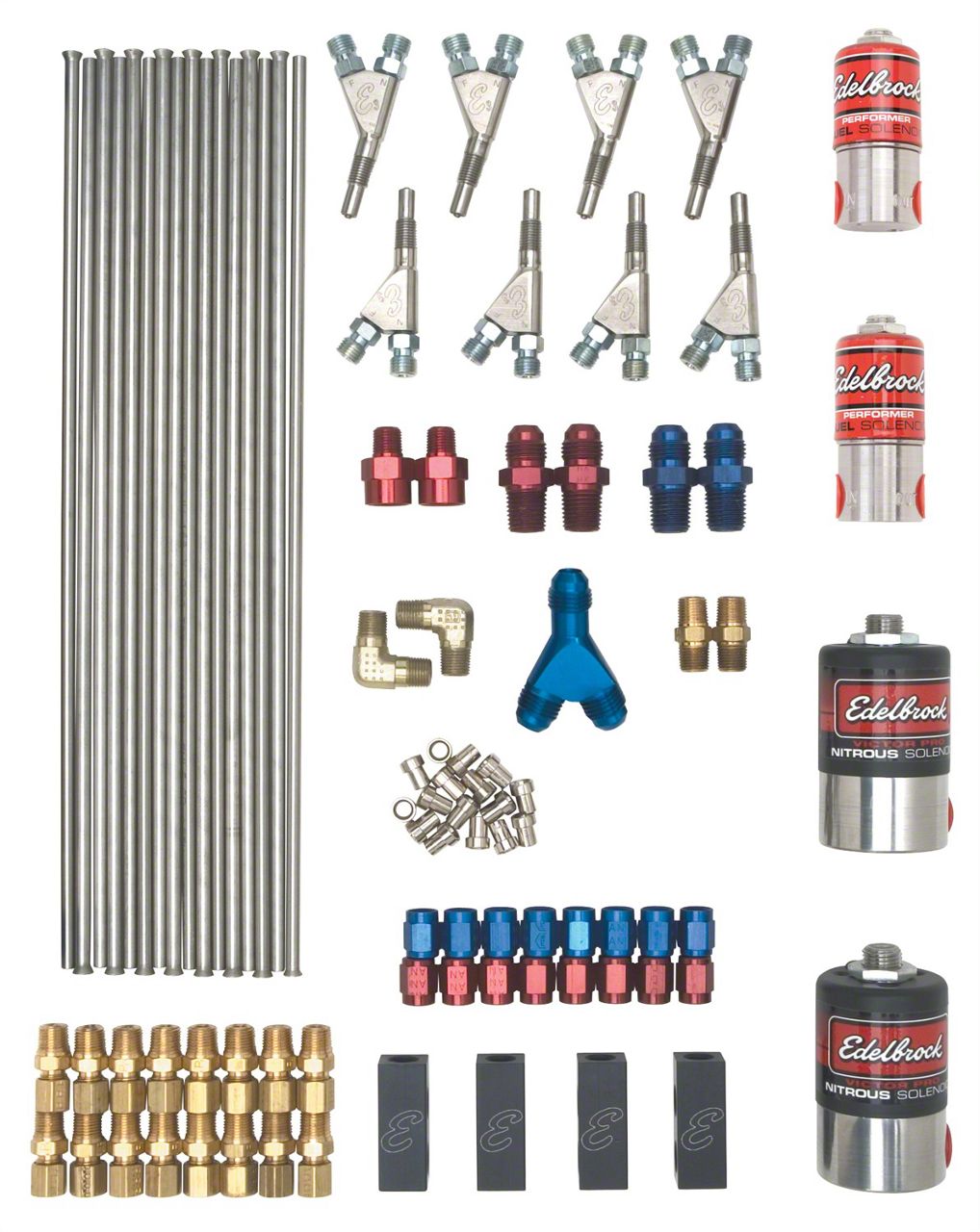 Ecklers Edelbrock 71848 Nitrous System Super Victor Universal V8 E3 ...
