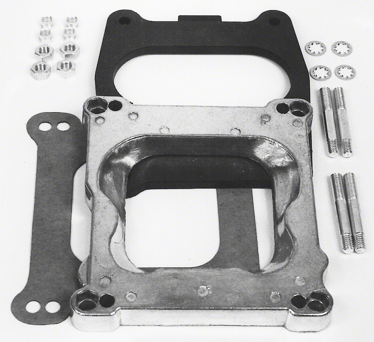 Ecklers Edelbrock Carburetor Adapter Mounts 4-Barrel Carter Thermo-Quad ...