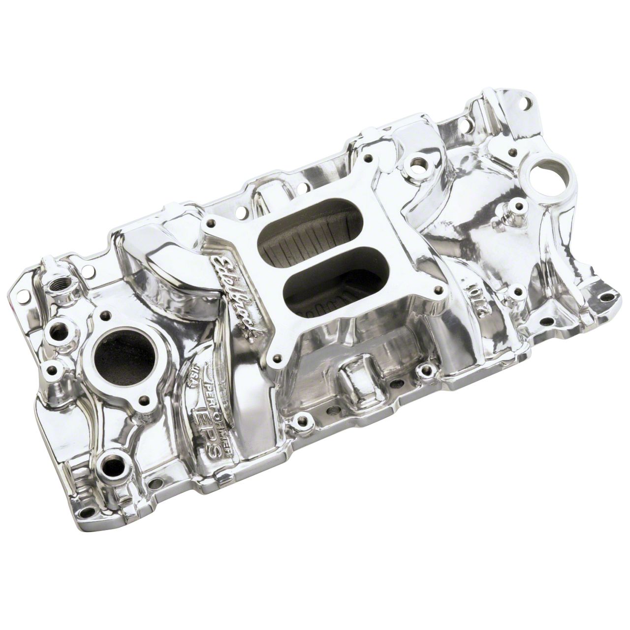 Edelbrock Ecklers Performer EPS Intake Manifold; Polished 27011 (55-86 ...