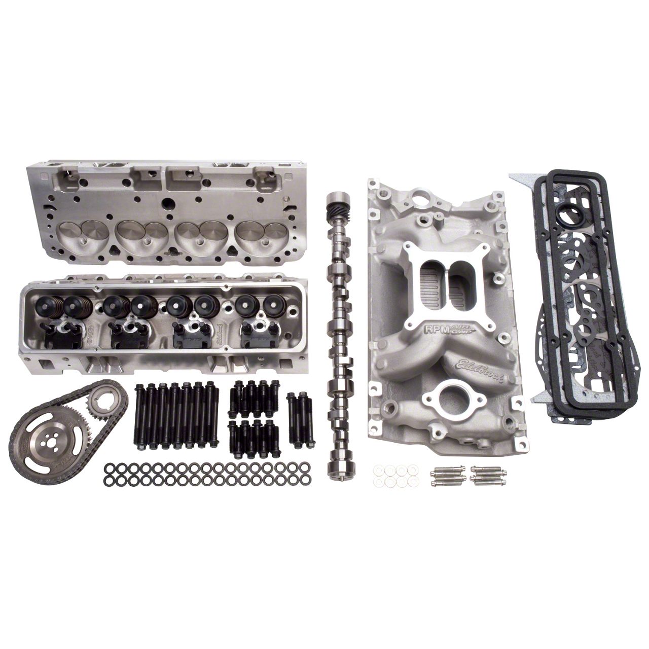 Edelbrock Ecklers Total Power Package 460 HP Small Block Chevy Top-End ...