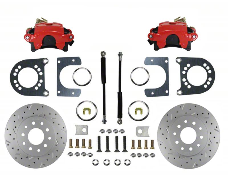 LEED Brakes Ecklers Rear Disc Brake Conversion Kit with MaxGrip XDS ...