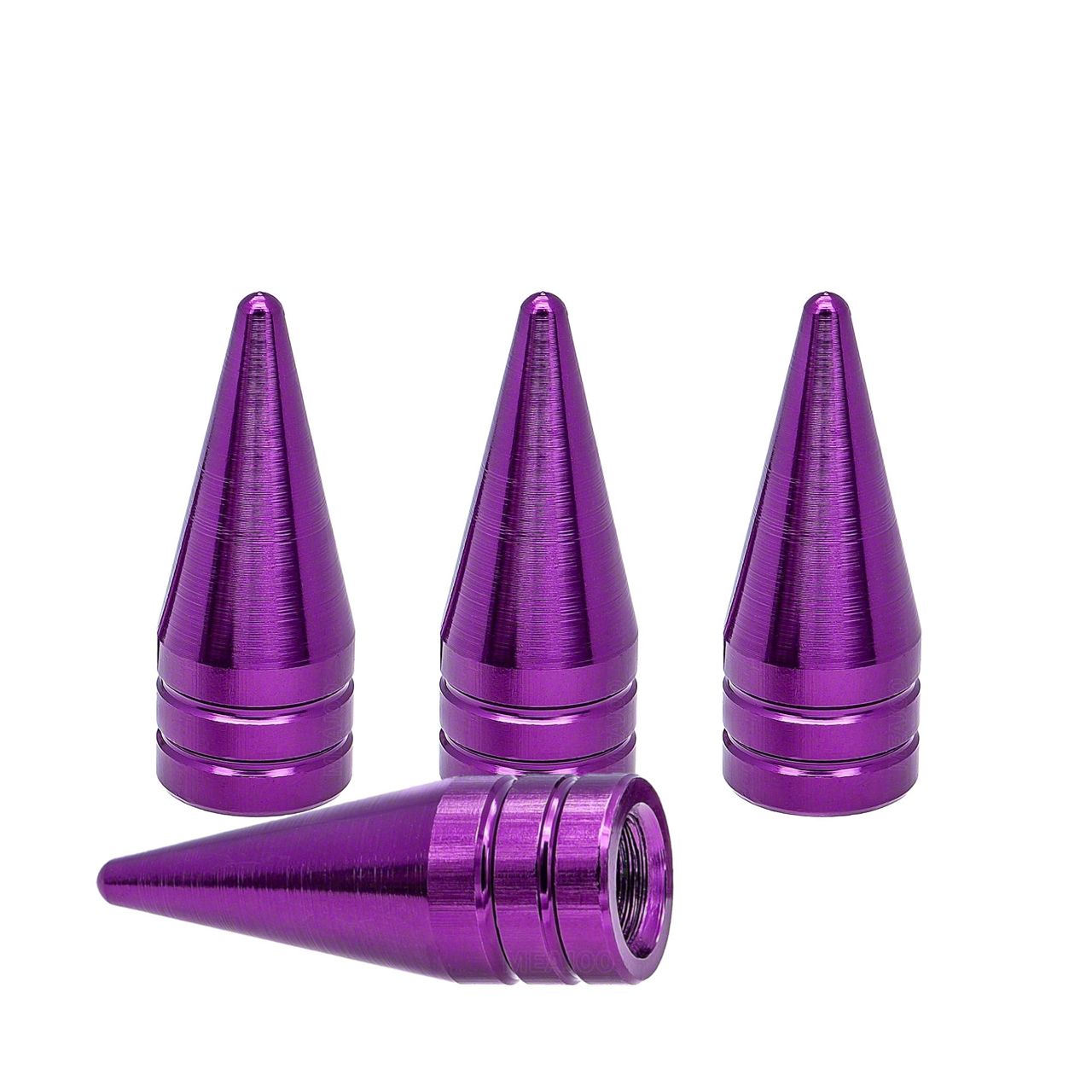 Ecklers Purple Spike Valve Caps; 4-Pack (Universal; Some Adaptation May ...