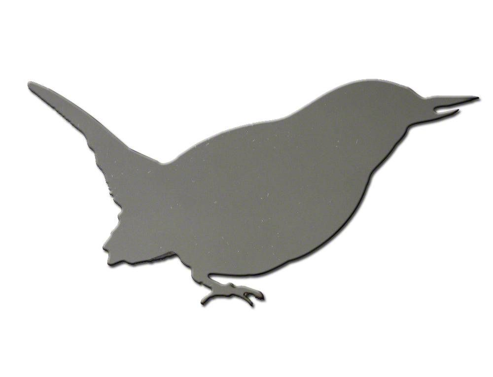 Ecklers Stainless Steel Emblem; Small Bird (Universal; Some Adaptation ...