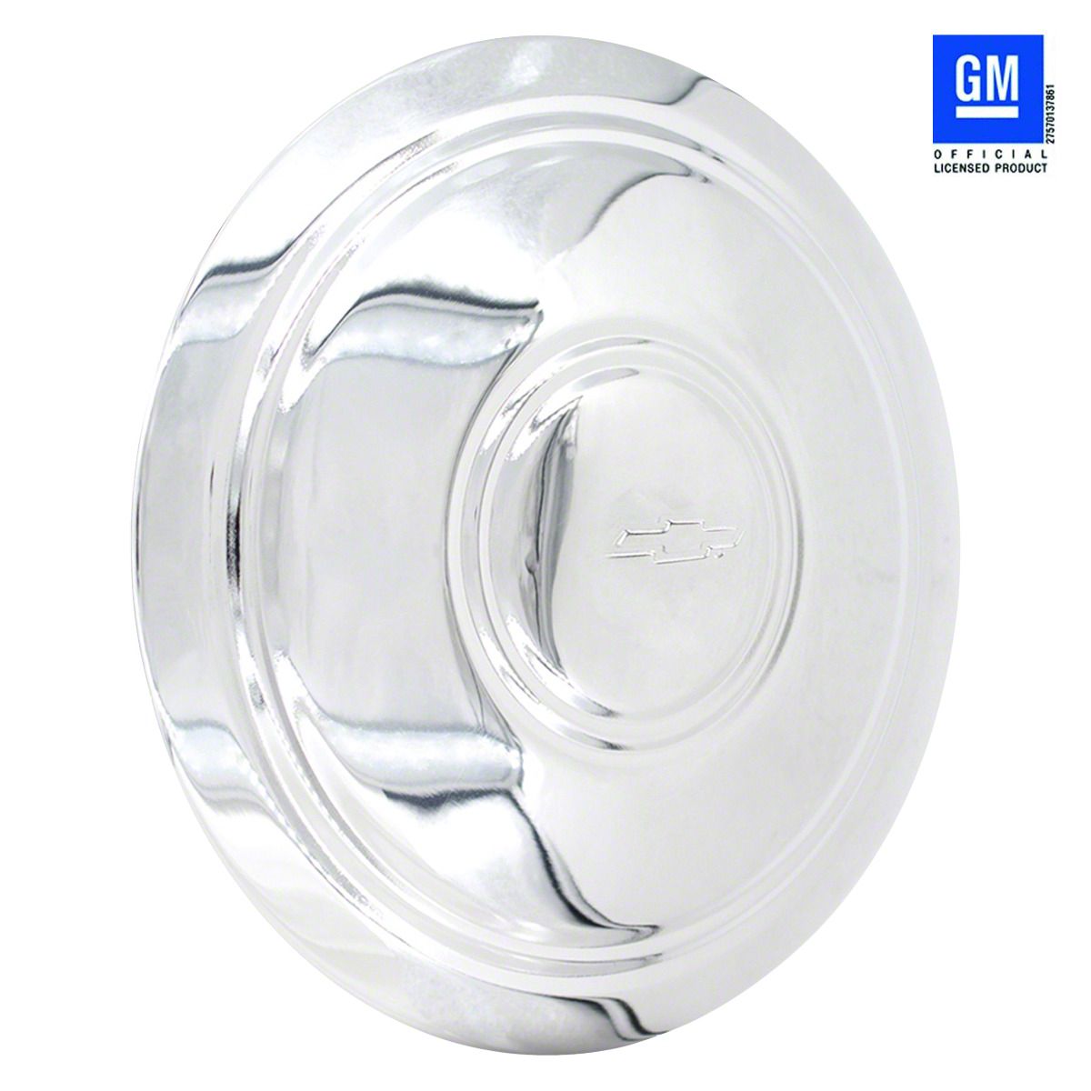 Ecklers Ralley Wheel Police Cap; Polished Stainless (70-88 Monte Carlo)