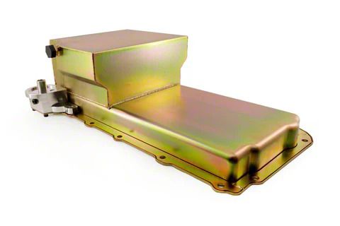 Ecklers Chevy LS Oil Pan with Oil Filter Adapter; 7-Quart Capacity ...