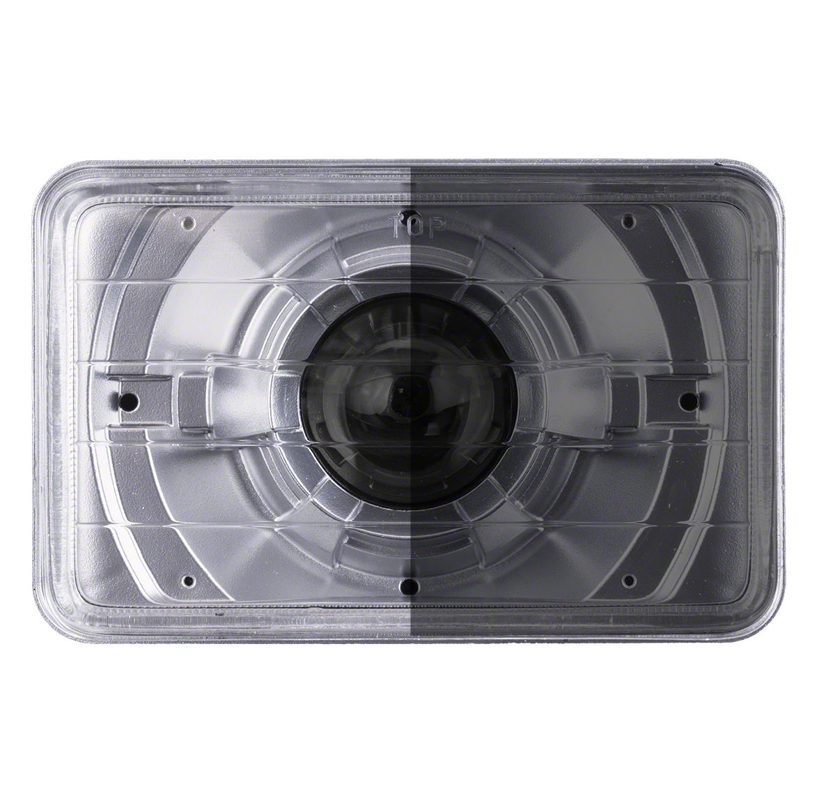 Ecklers 4x6-Inch Headlamp Protection Covers; Smoke