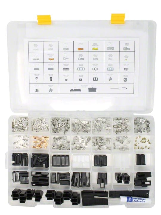 American Autowire Ecklers Professional Grade Terminal and Connector Kit ...