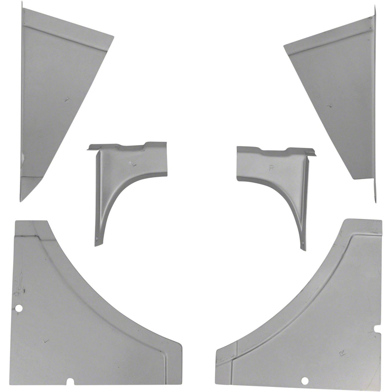 Ecklers Spare Tire Well Extension Kit (55-57 Nomad)