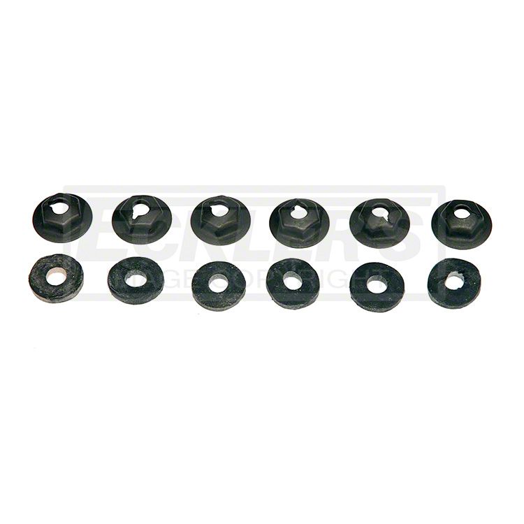 Ecklers Air Conditioning Selector Duct Fasteners (66-67 El Camino)