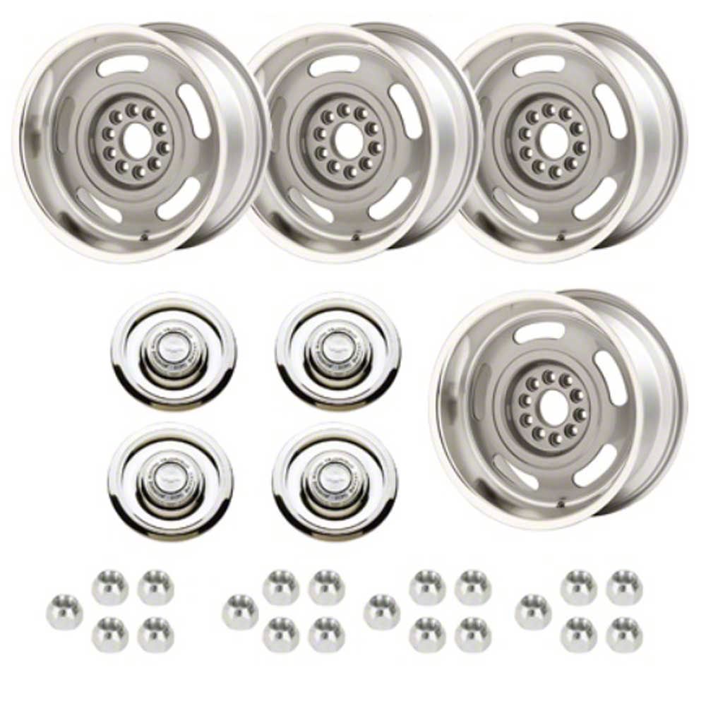 Ecklers Rally Wheel Kit, 1-Piece Cast Aluminum With Flat Disc Brake ...