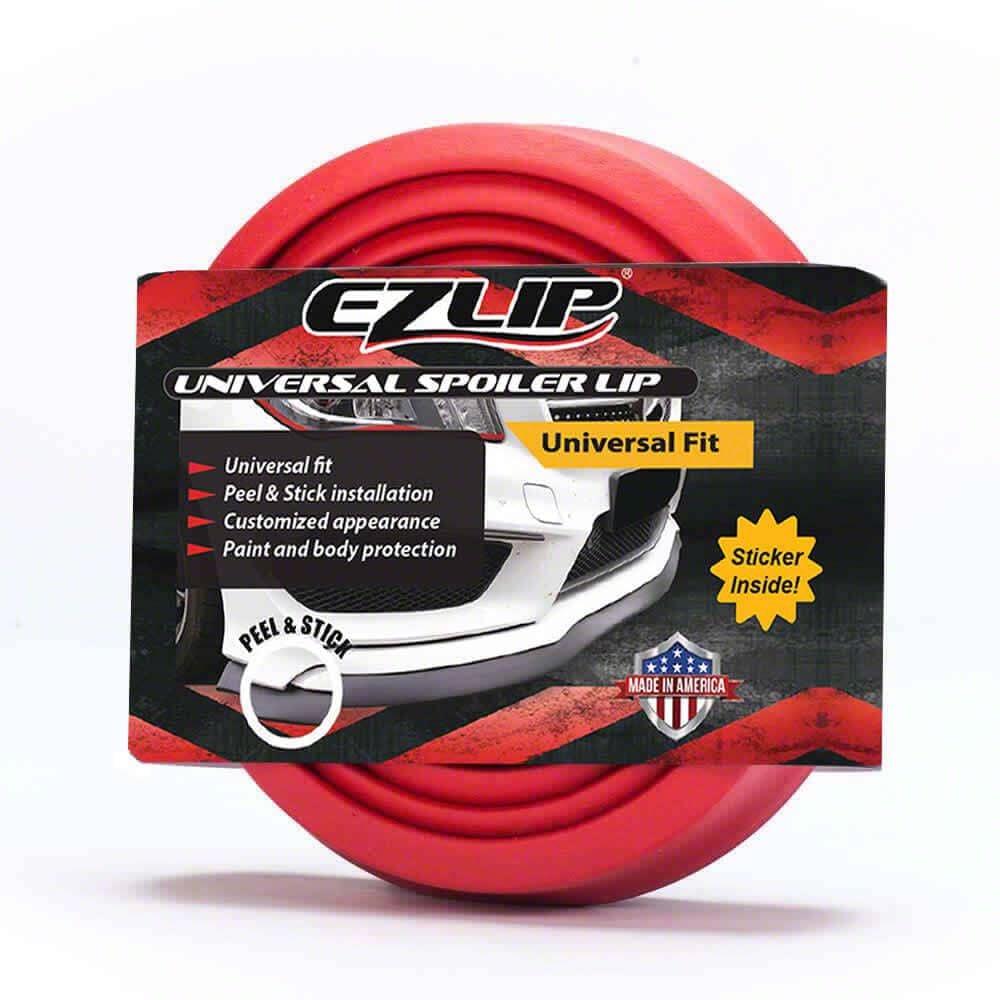 EZ Lip Ecklers Front Splitter; Red EZLR-R (Universal; Some Adaptation ...
