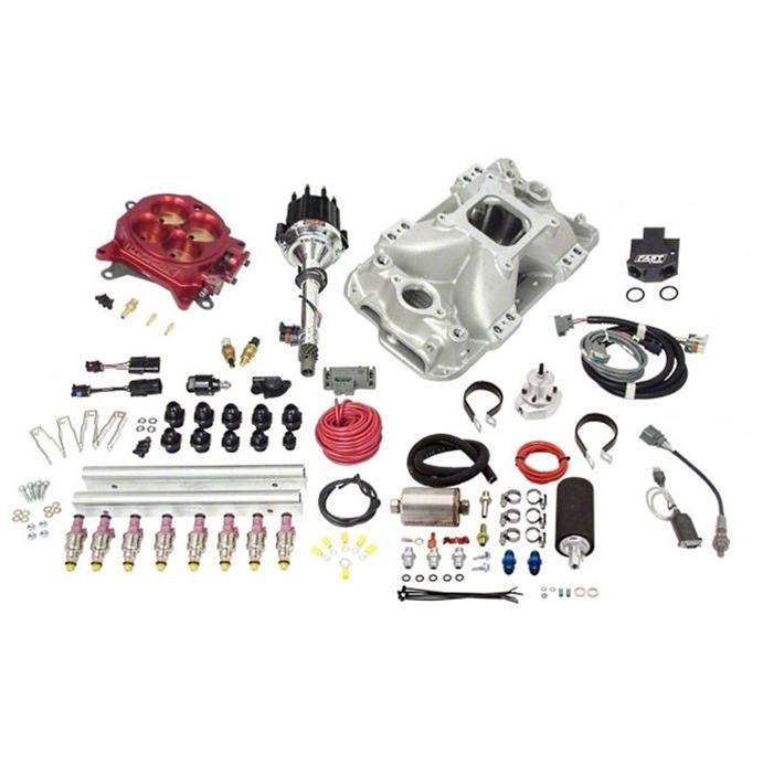 FAST Ecklers XFI 2.0 EFI Kit with Red Throttle Body and 550 HP Pump ...