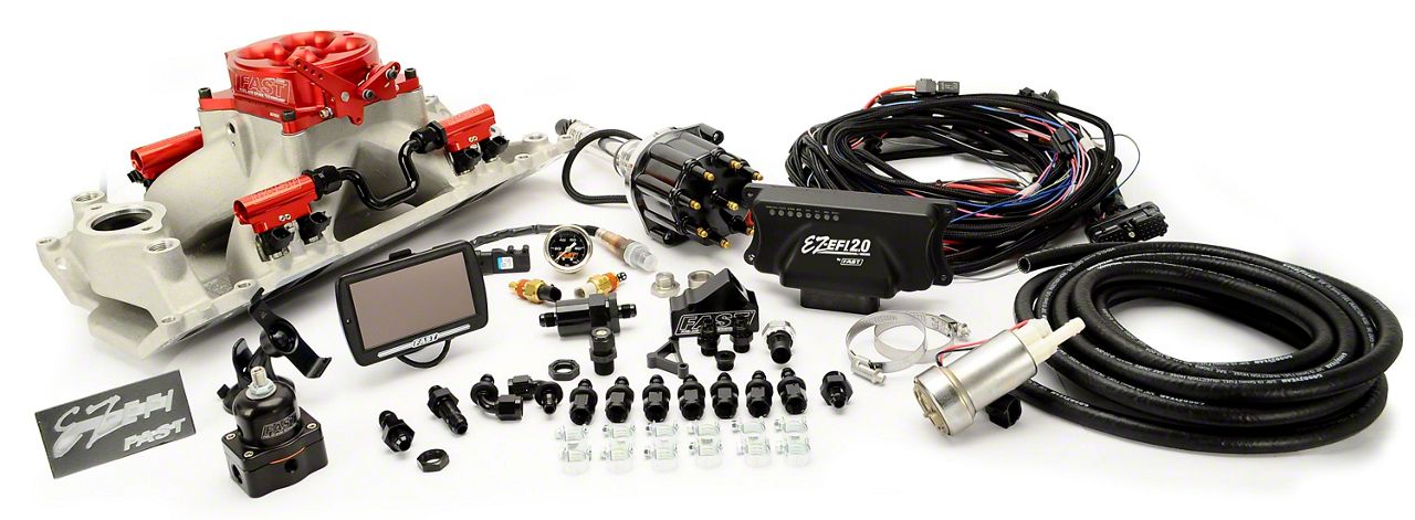 FAST Ecklers EZ 2.0 Multiport EFI Kit with Distributor and 550 HP In ...