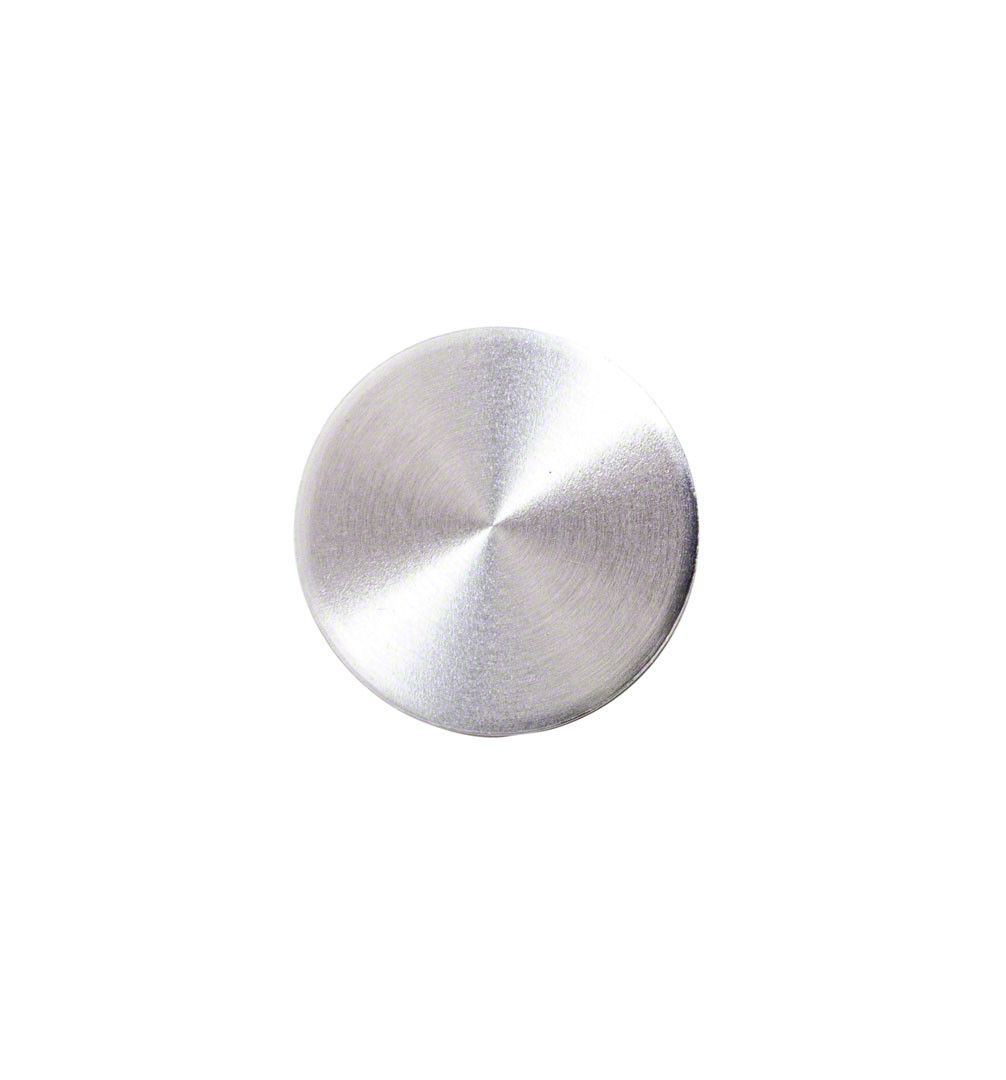 Ecklers Window Crank Handle Screw Cover; Brushed Aluminum (68-72 ...