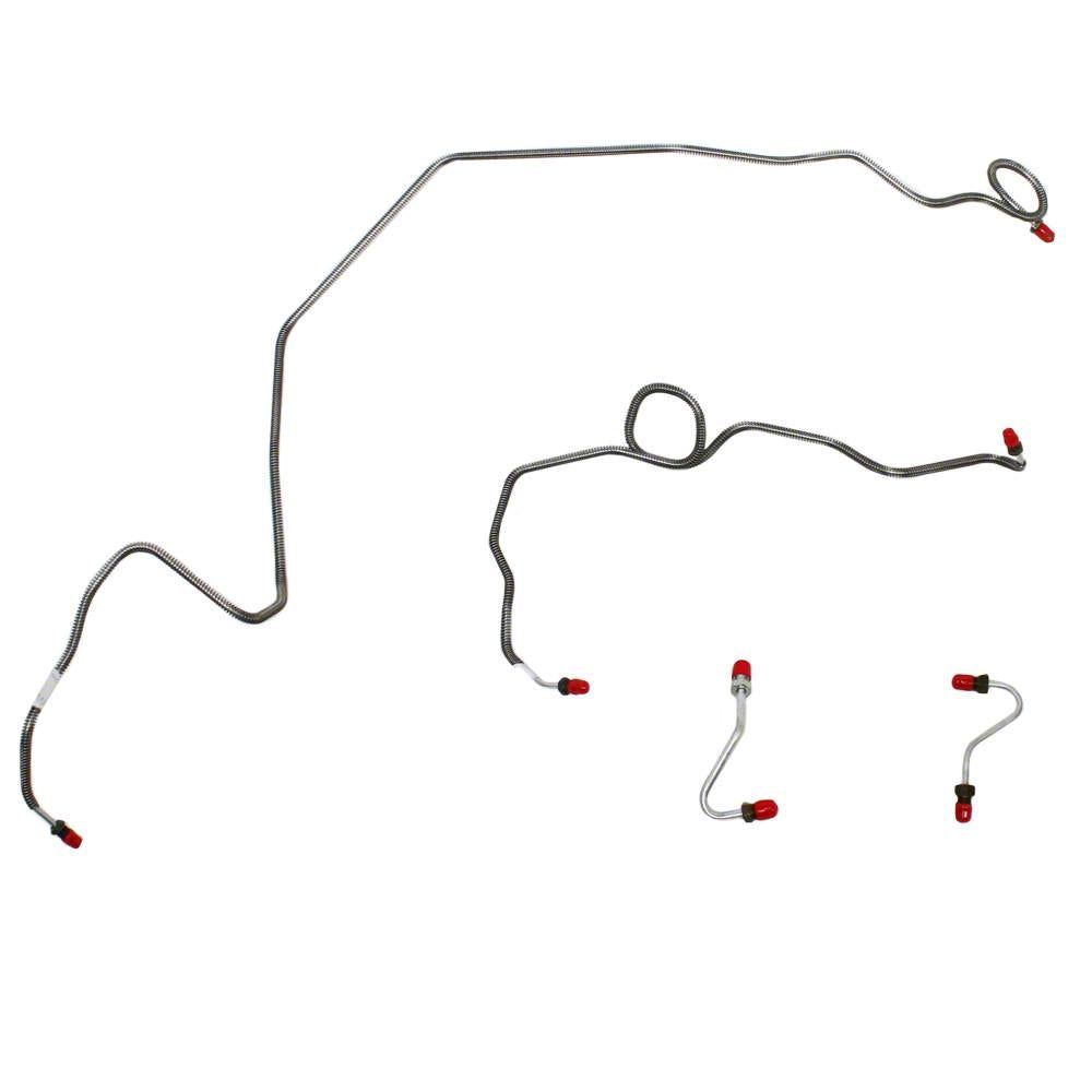 Fine Lines Ecklers Front Brake Line Kit for Course Thread Fittings in ...