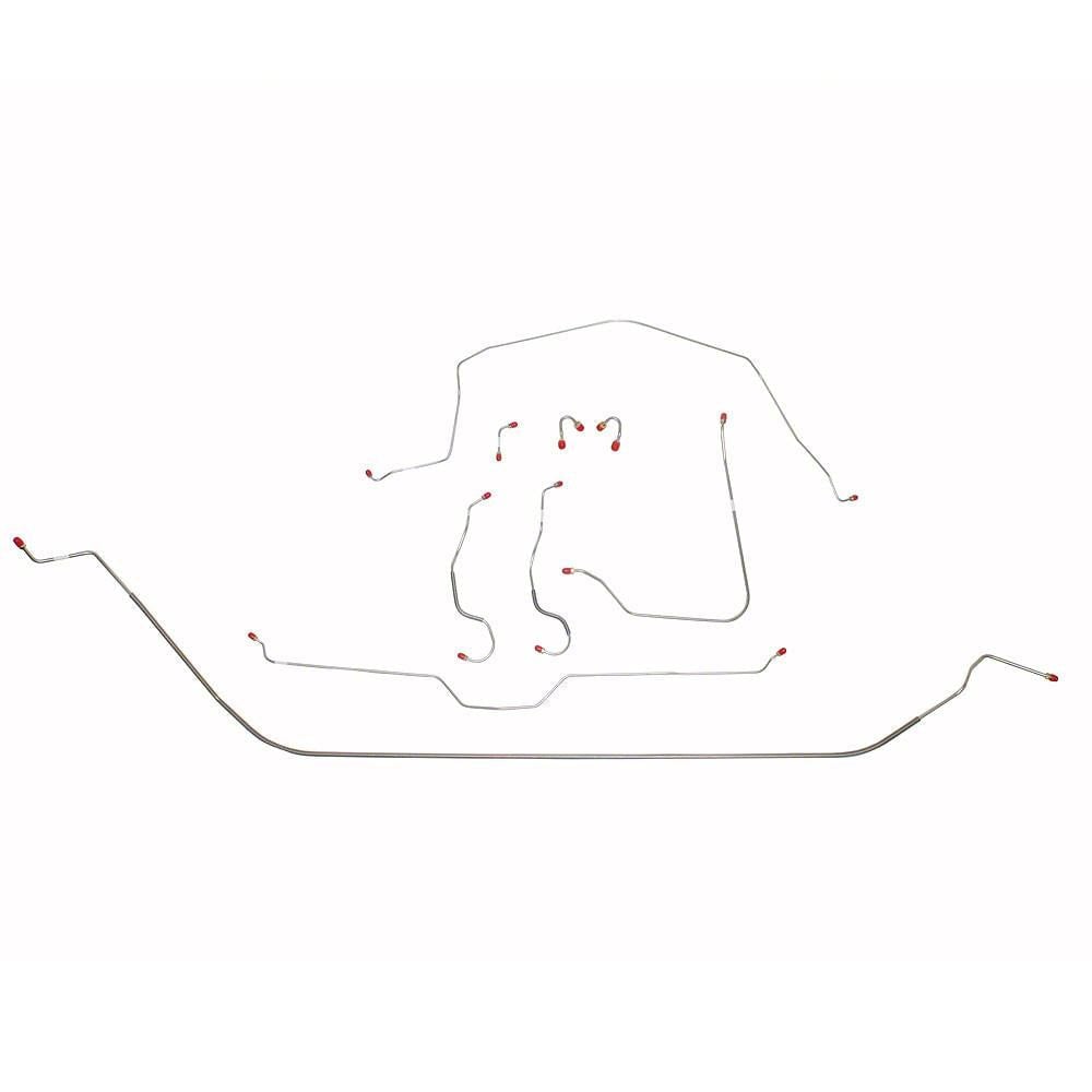 Fine Lines Ecklers Complete Brake Line Kit; Steel VCK6801OM (1968 ...