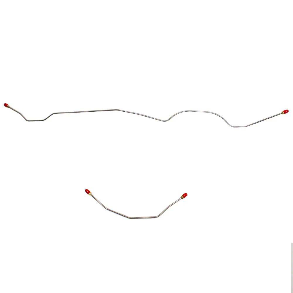 Fine Lines Ecklers Rear Axle Brake Line; Stainless LRA6303SS (1963 V8 ...