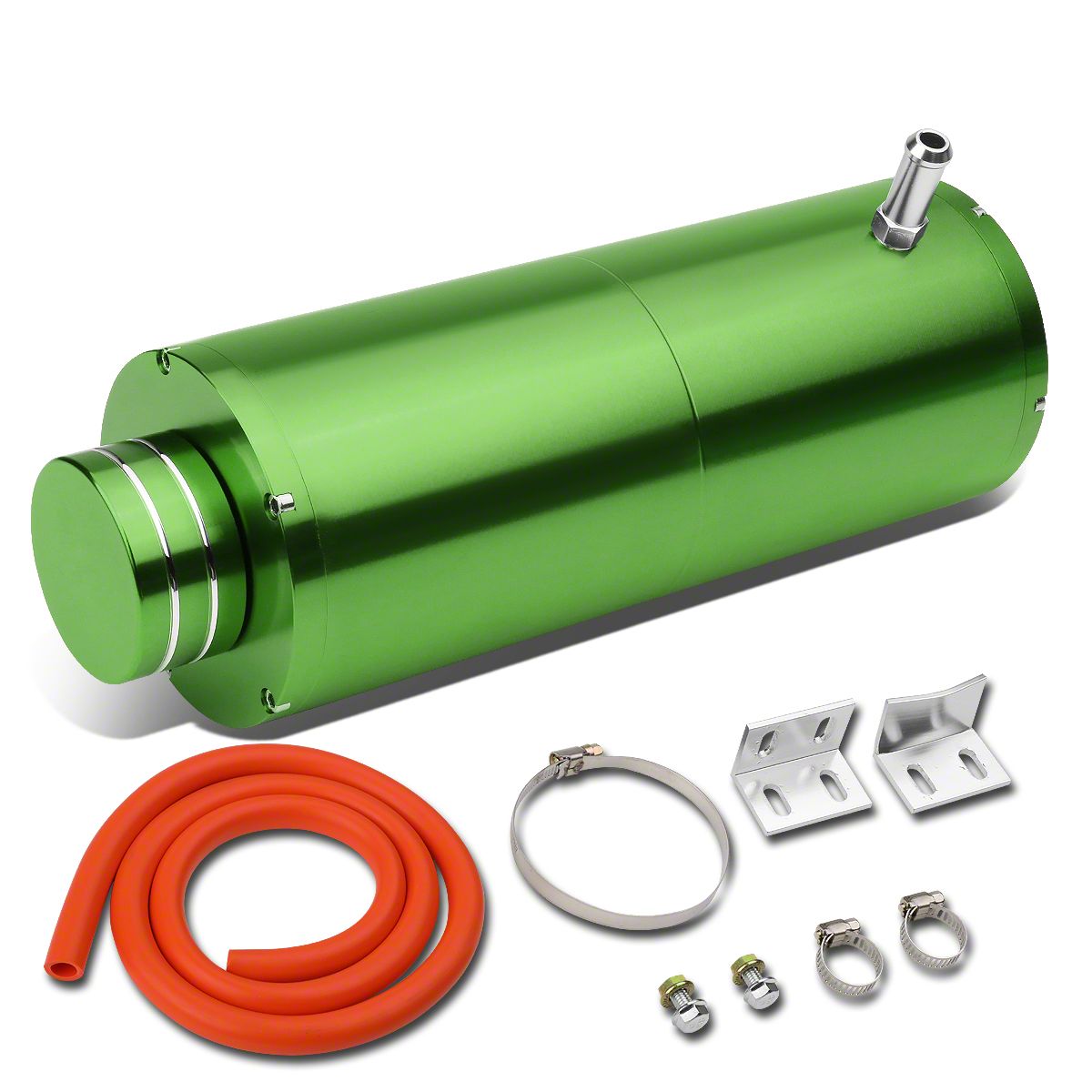 Ecklers Aluminum Coolant Overflow Tank; Green (Universal; Some ...