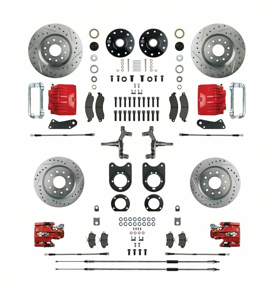 Ecklers Big Brake Disc Conv, 4 Whl Kt,
