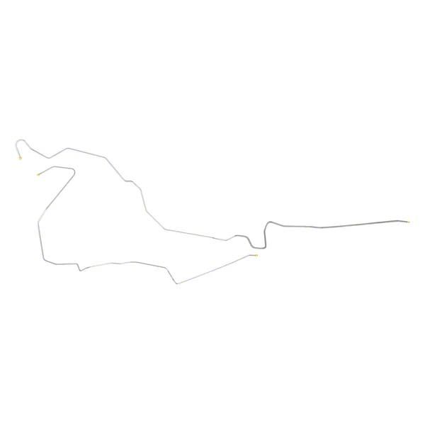 Ecklers Main Fuel Line Return; Stainless Steel (80-81 Firebird)