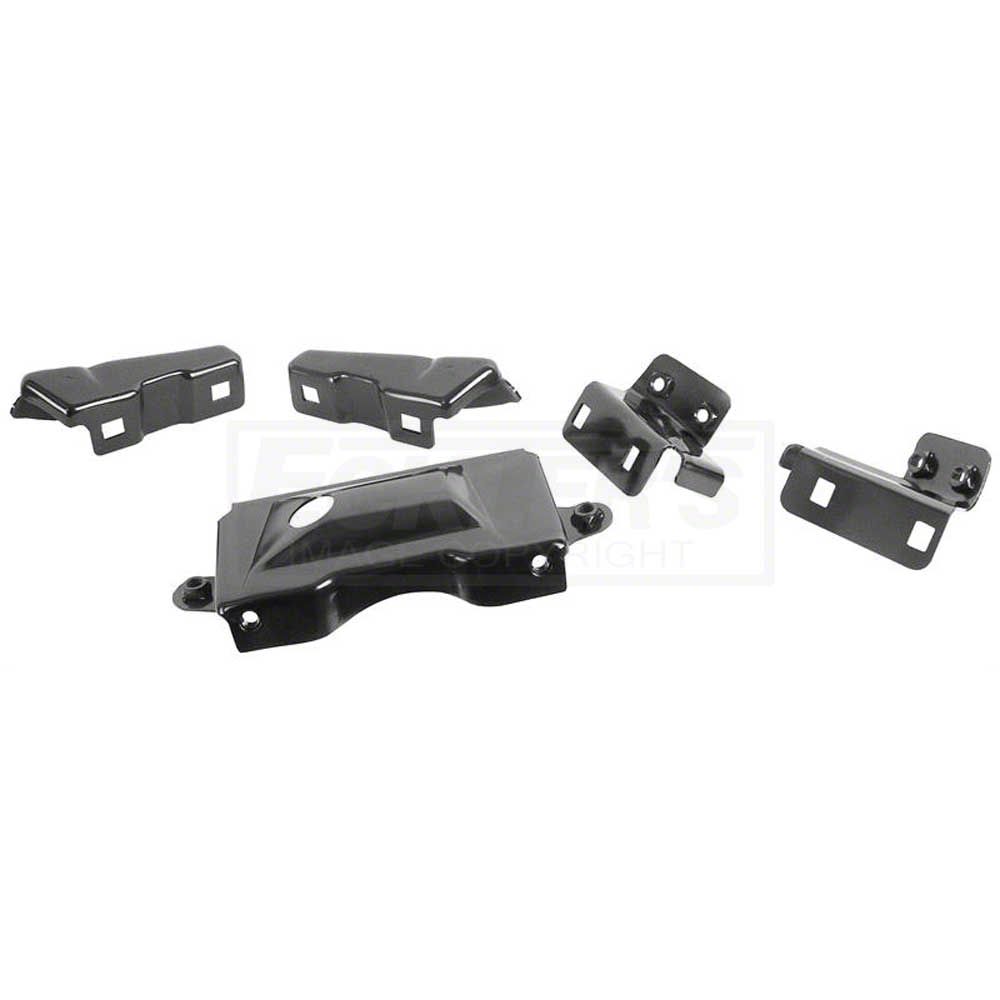 Ecklers Firebird Rear Bumper Mounting Brackets, 1969