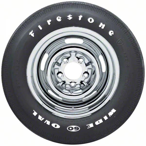 Firestone Ecklers Wide Oval RWL Tire 62480 (F60R15)