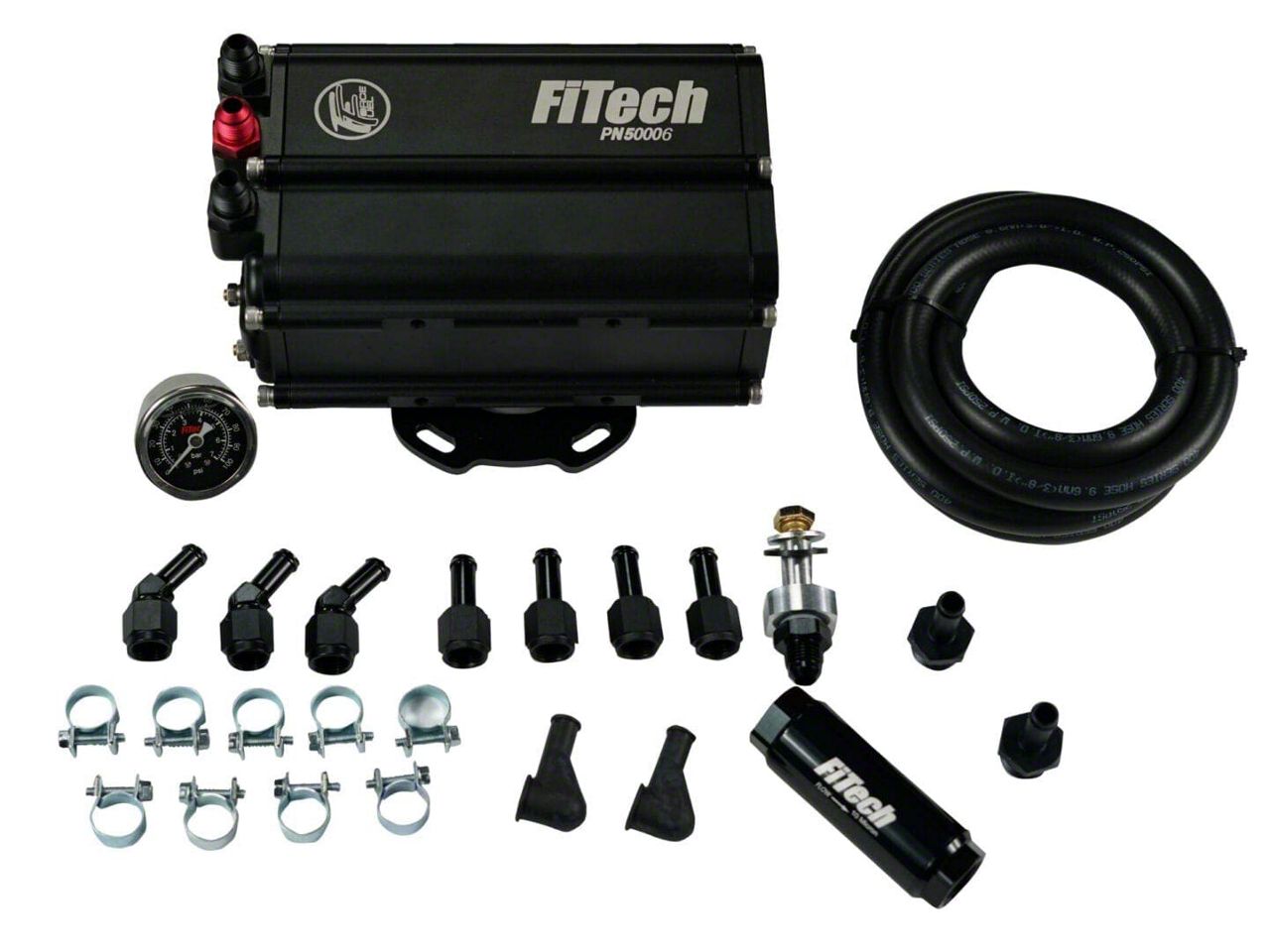 FiTech Fuel Injection Ecklers Go Fuel Force Fuel Mini Surge Tank Kit ...