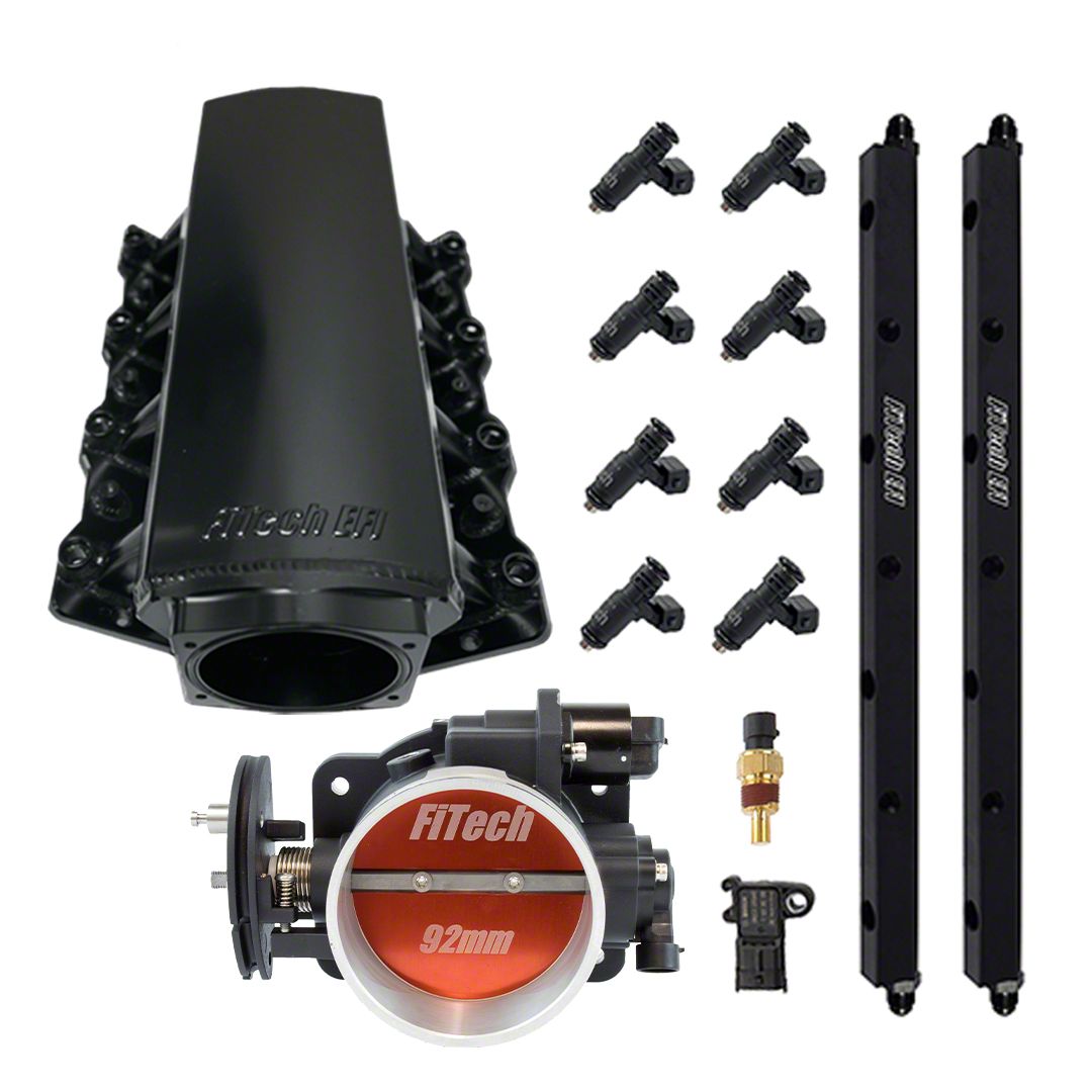 FiTech Fuel Injection Ecklers Loaded LS1 Aluminum Intake Manifold Kit ...