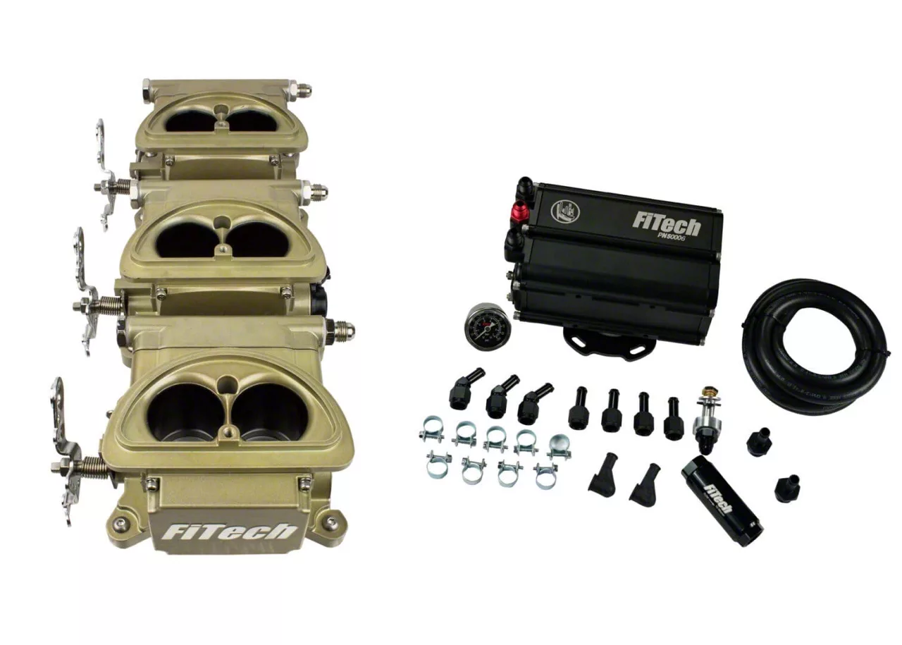 FiTech Fuel Injection Universal EK Go EFI 3x2 600 HP EFI System with ...